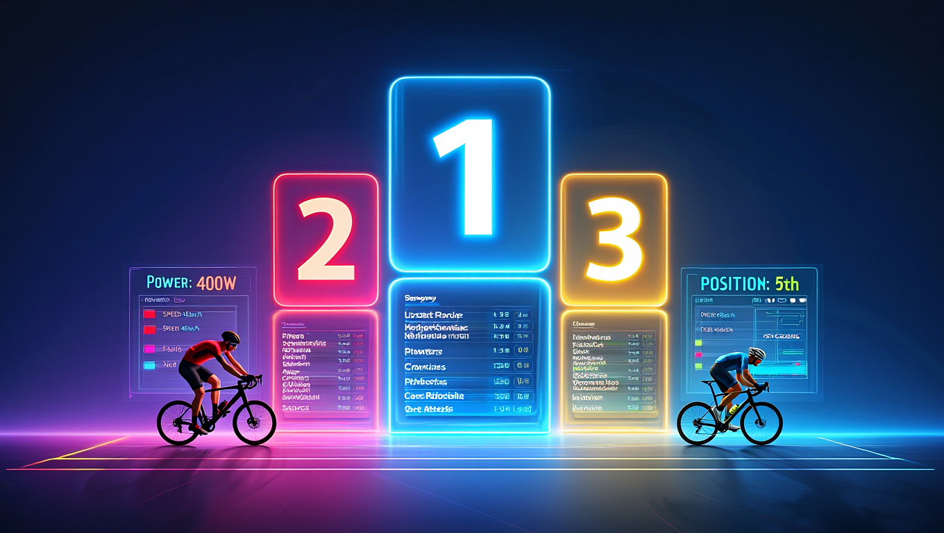 Результаты заездов российского сообщества в Zwift (Звифт)