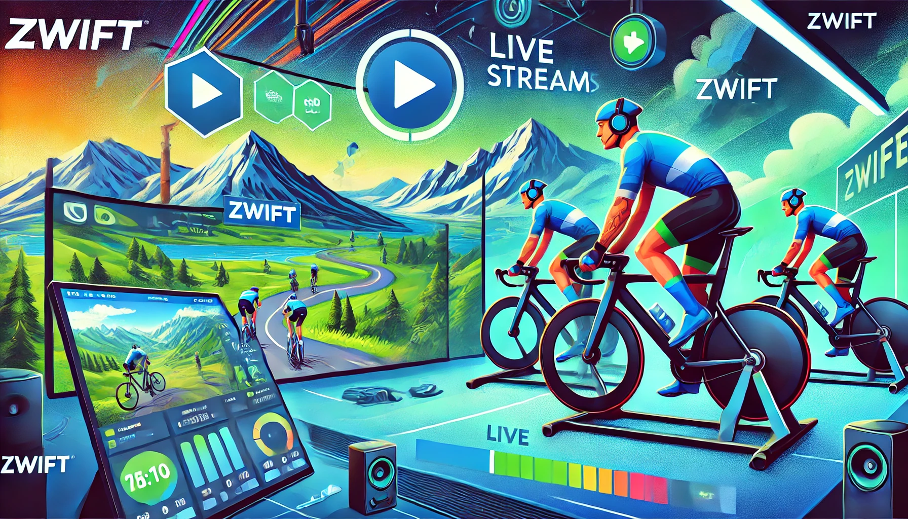Трансляции участников Zwift - Смотрите гонки в реальном времени